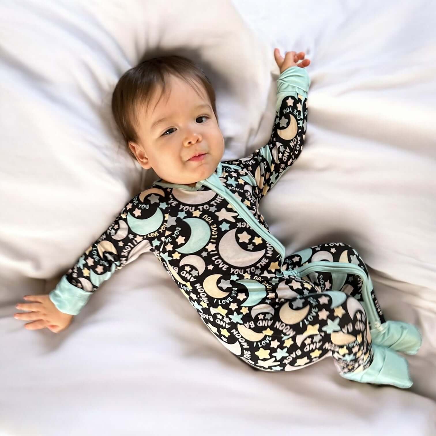 Convertible Bamboo Sleepers with Zippers for Babies